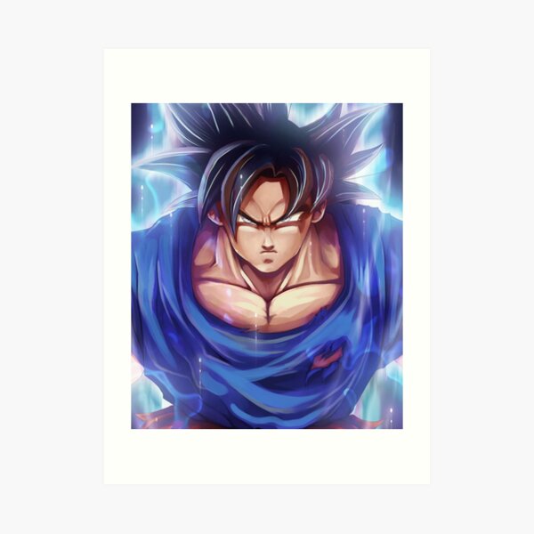 "Dragon ball super Goku UI " Art Print for Sale by DaturaSnake | Redbubble