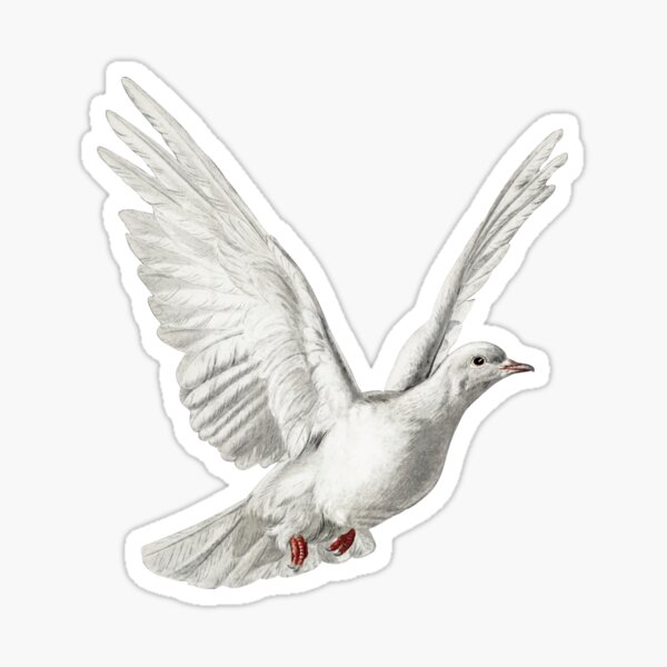 "Vintage Dove" Sticker for Sale by zaddiearnold | Redbubble