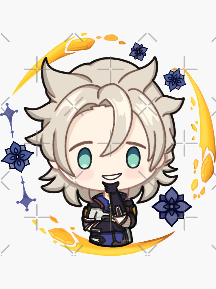 "Albedo" Sticker for Sale by thehoomanartery | Redbubble