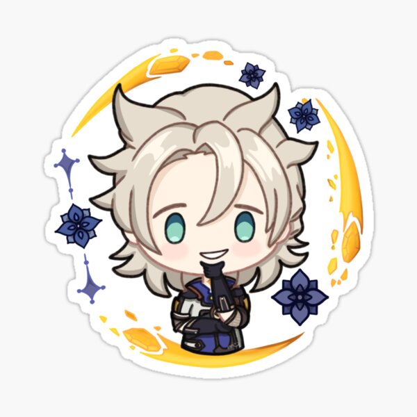 "Albedo" Sticker for Sale by thehoomanartery | Redbubble