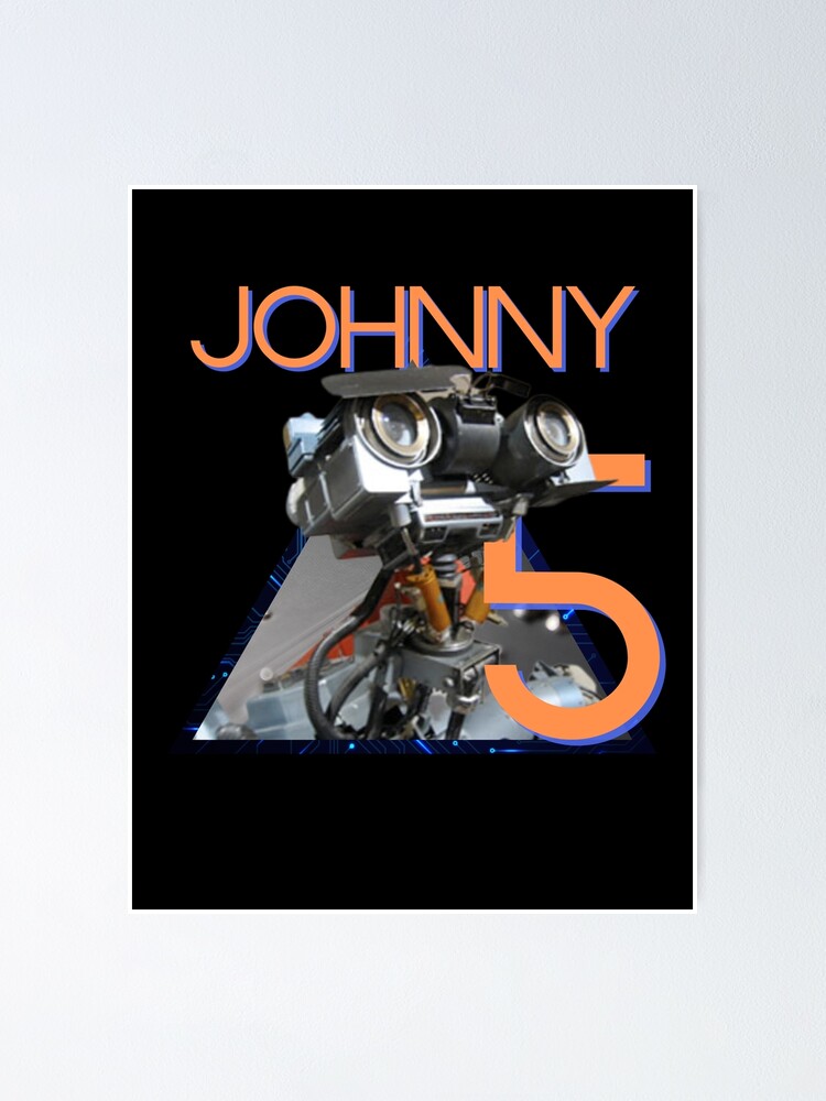 Poster « Court-circuit. Film culte des années 1980 mettant en vedette ...