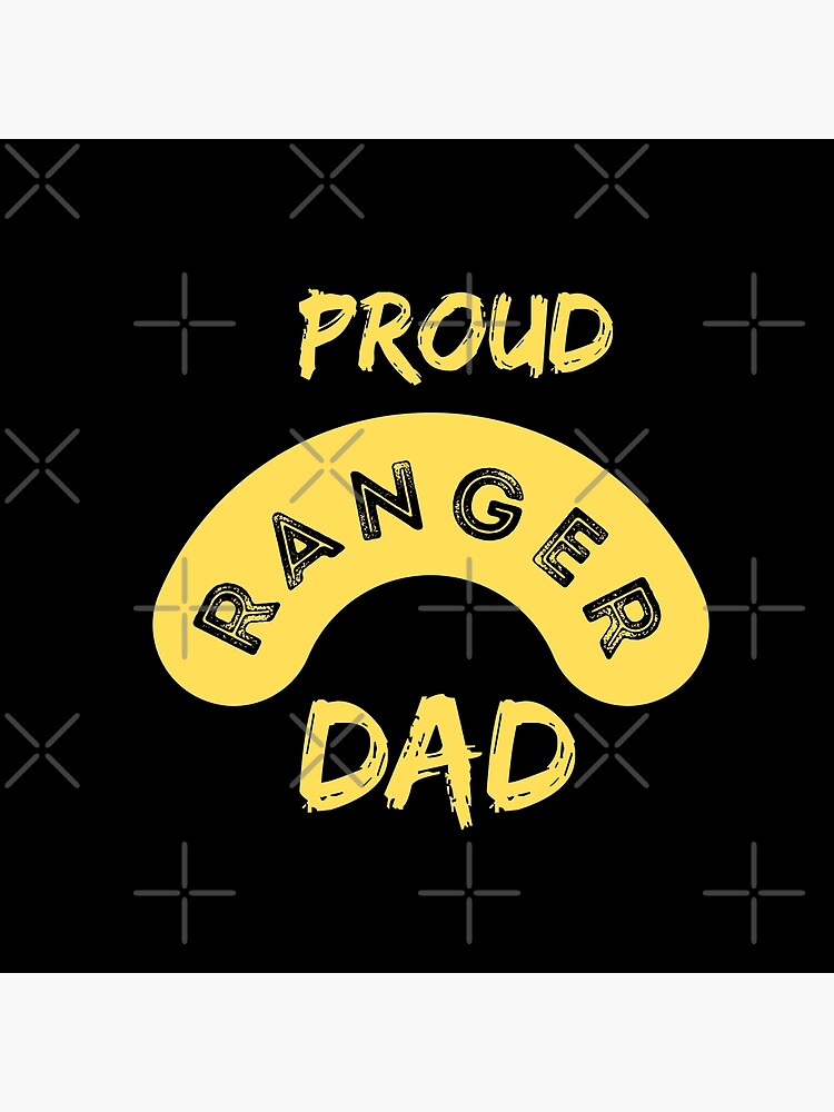 "Vintage Proud Ranger Dad Bold Typography " Art Print for Sale by X ...
