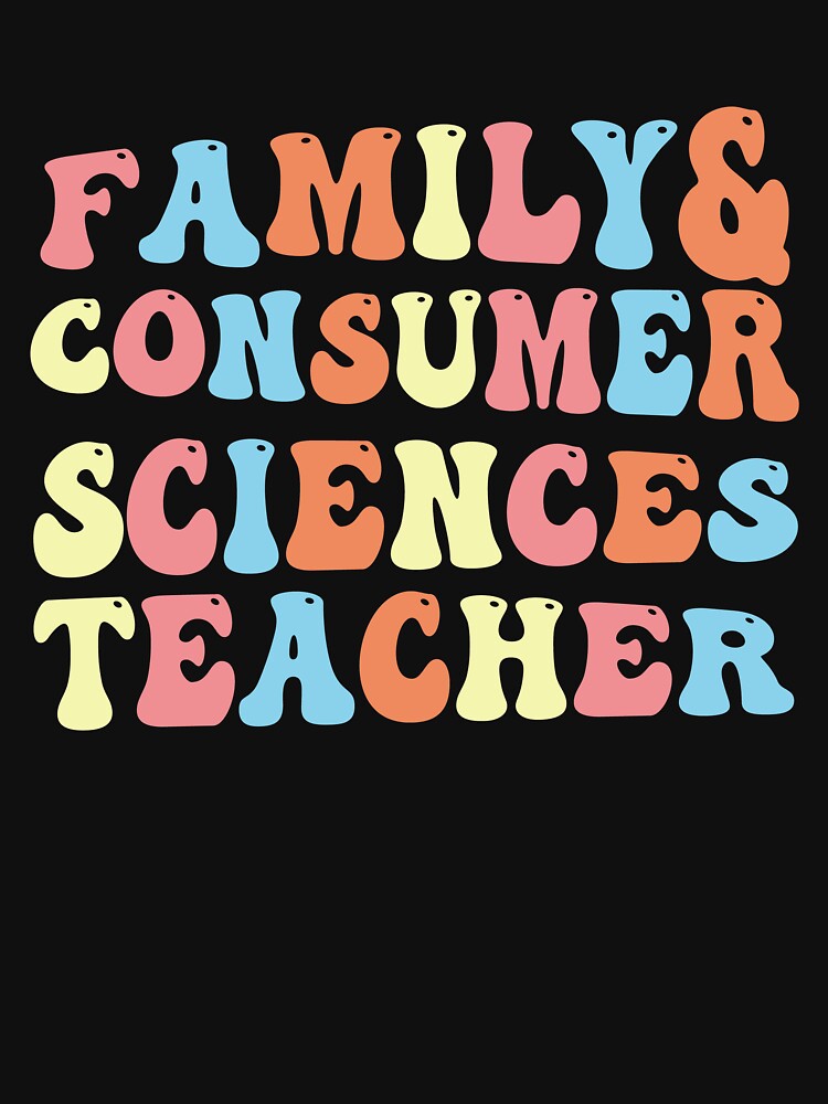 "Family and Consumer Science Facs Teacher Back To School" T-shirt for ...