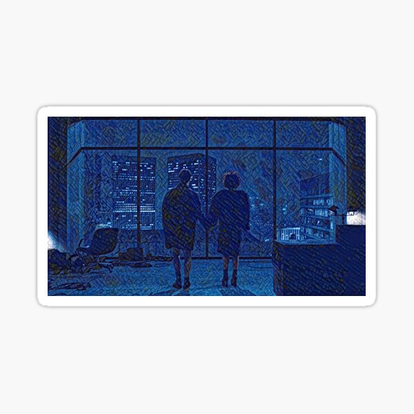 "Fight Club" Sticker for Sale by Watch-mode | Redbubble