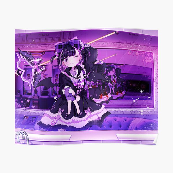 "Magical girl :]" Poster for Sale by fake-artz | Redbubble