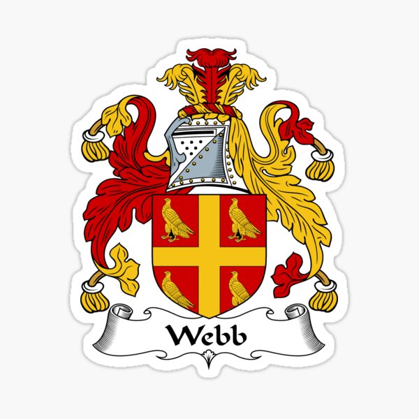 "Webb" Sticker for Sale by HaroldHeraldry | Redbubble