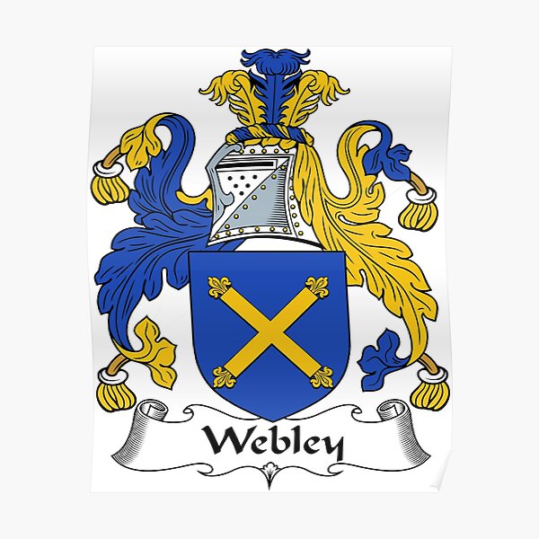 "Webley " Poster by HaroldHeraldry | Redbubble