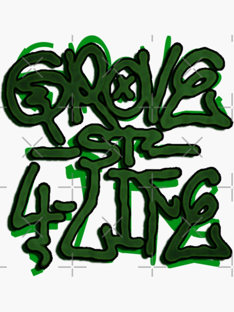"grove street" Sticker for Sale by 4enjoy | Redbubble