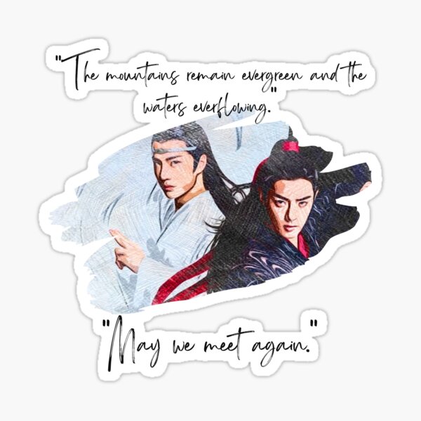 "Reunion The Untamed" Sticker for Sale by FanDomStoreOFC | Redbubble