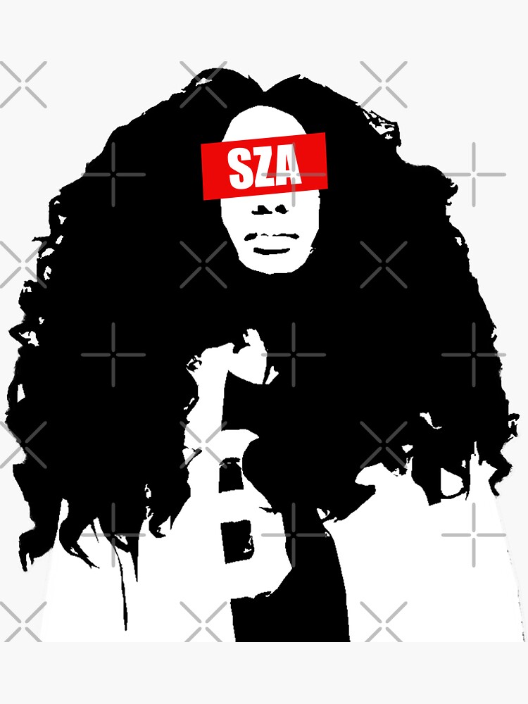 "SZA" Sticker by wexler | Redbubble