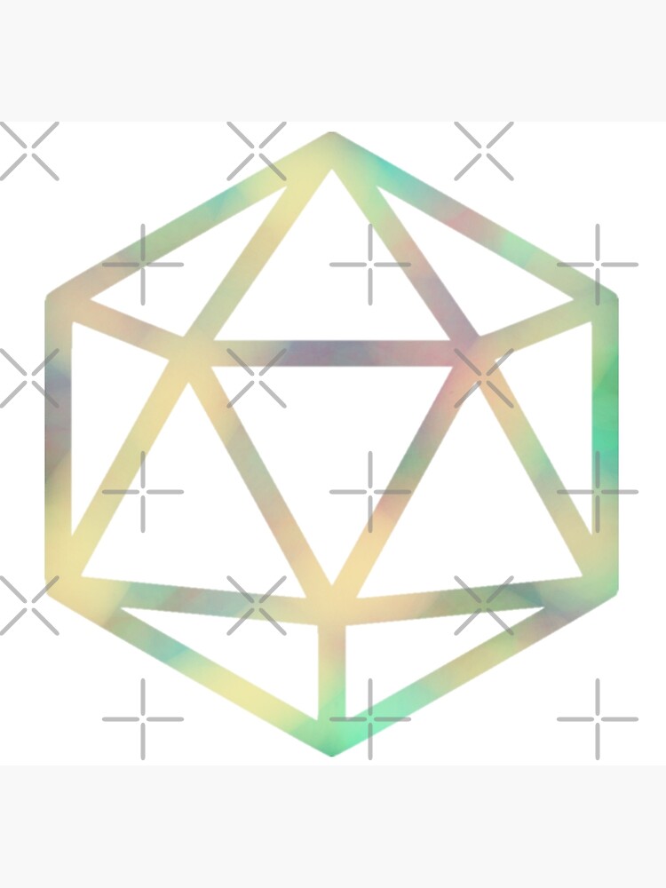 "Eventual D20" Poster for Sale by Dead1bird | Redbubble