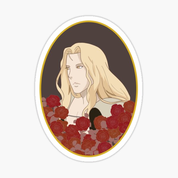 "Alucard" Sticker for Sale by Lizafae | Redbubble