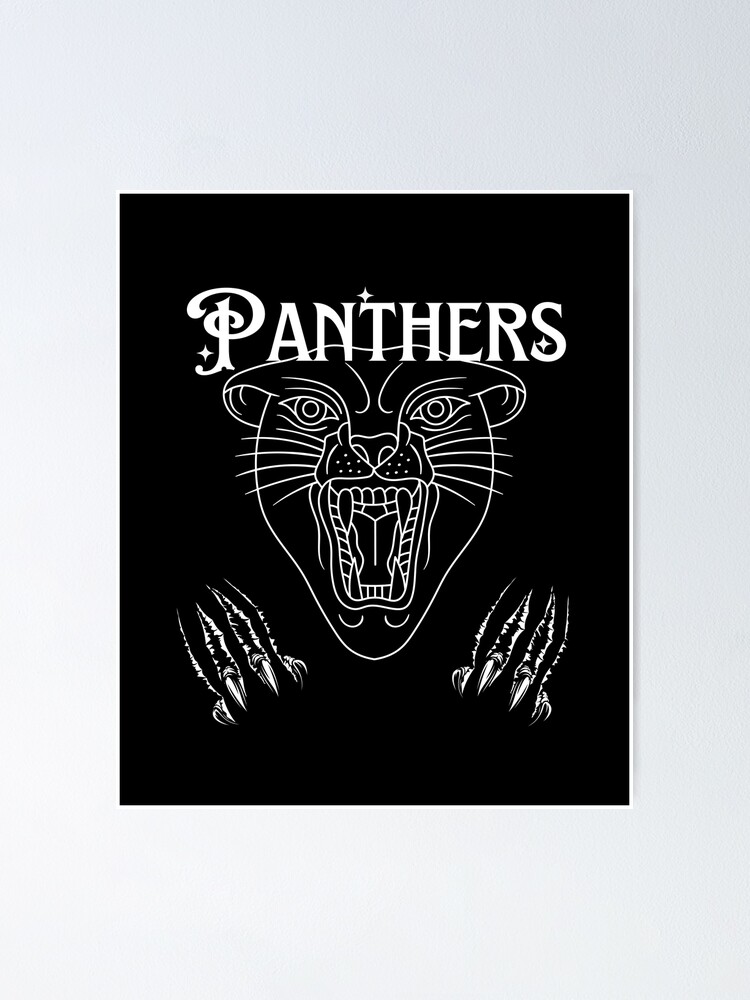" Angry panther with panthers words" Poster for Sale by raad7 | Redbubble