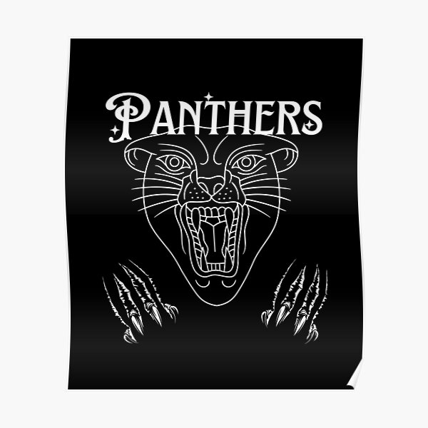 " Angry panther with panthers words" Poster for Sale by raad7 | Redbubble