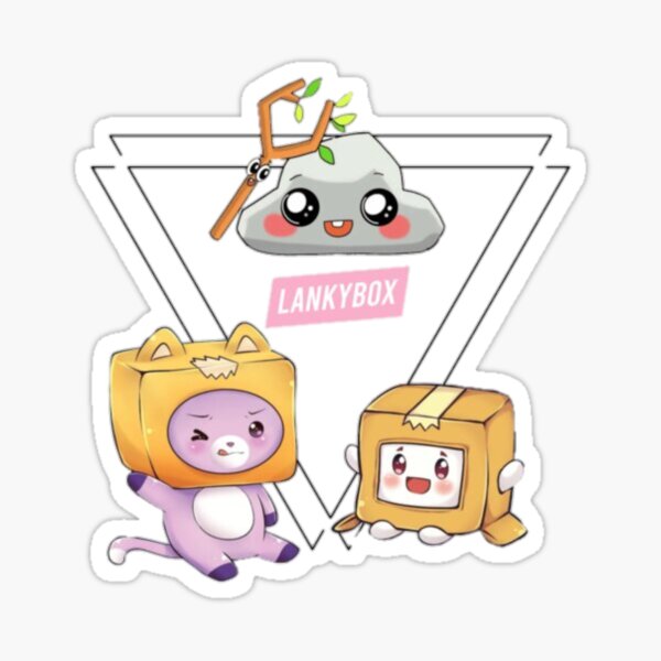 "cute Lankybox - lanky box" Sticker for Sale by Odenex | Redbubble