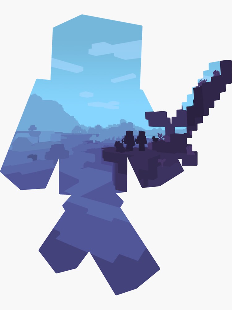 "Minecraft - Steve" Sticker for Sale by tignerruedasd | Redbubble