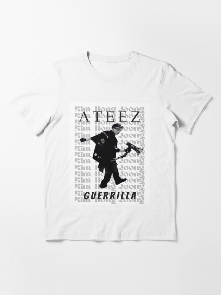 "Guerrilla Kim Hong Joong - Ateez" T-shirt for Sale by niconics ...