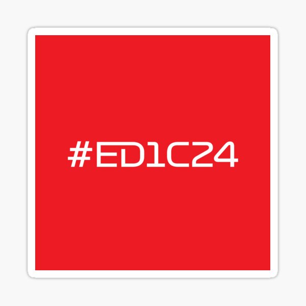 Pegatina «Fórmula 1 Ferrari código de color hexadecimal» de HEX321 ...