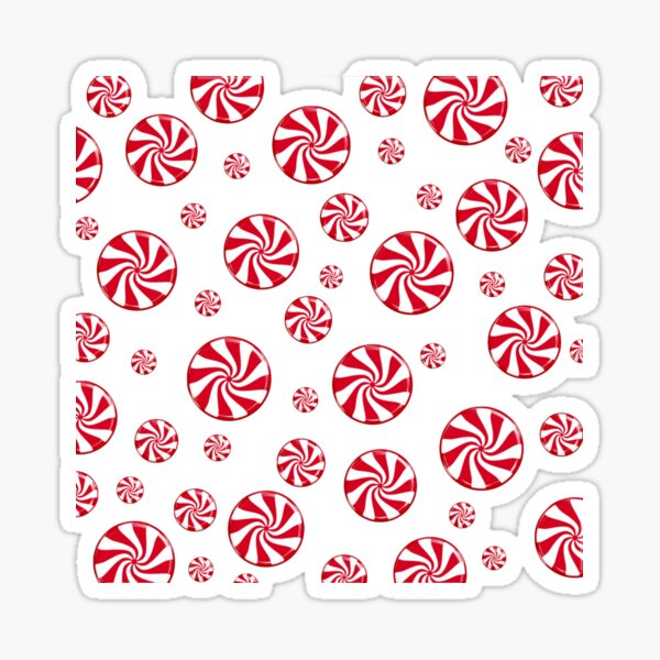 "christmas candies" Sticker for Sale by NatiiHerre | Redbubble