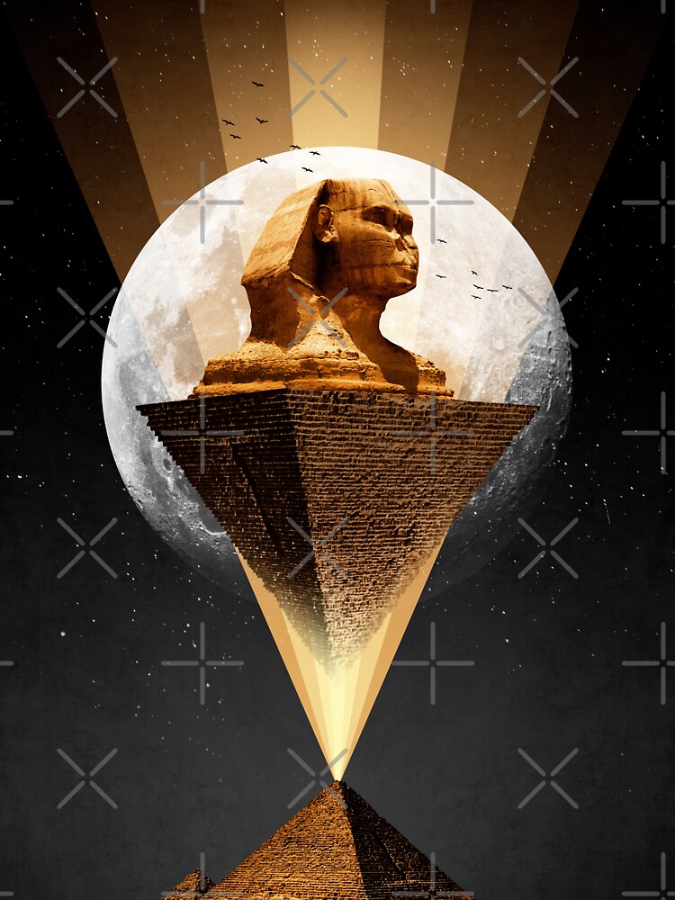 "Great Sphinx of Giza, Pyramid, Egypt, " Sticker for Sale by ...