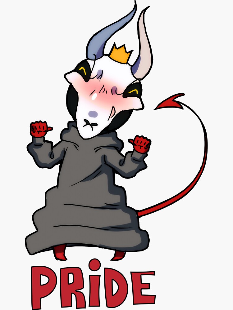 "7 Deadly Sins: Pride" Sticker for Sale by amberlaine | Redbubble