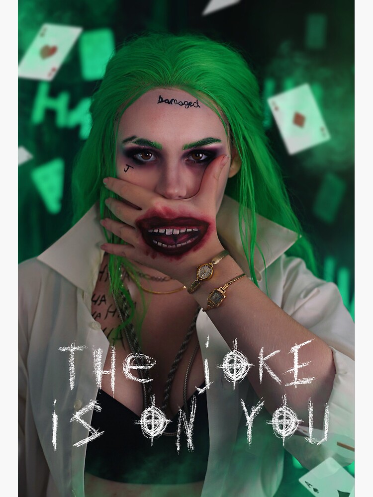 Female Joker Makeup