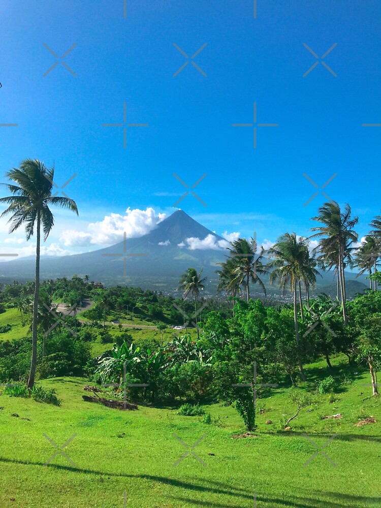 "Mayon Volcano" Sticker for Sale by jamsantos | Redbubble