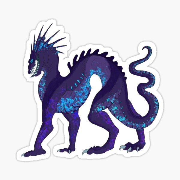 "Deep-Sea Drake" Sticker for Sale by Bratasaurus-Rex | Redbubble