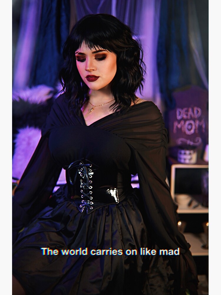 "Lydia Deetz Digital poster version 1" Poster for Sale by Maddii-rosee ...