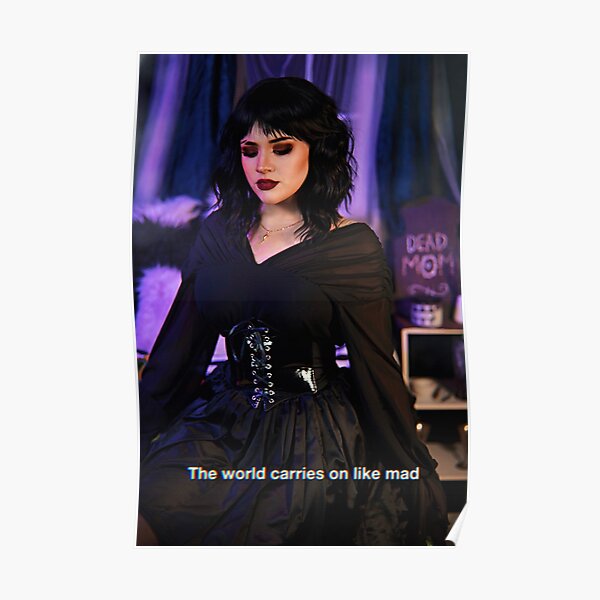 "Lydia Deetz Digital poster version 1" Poster for Sale by Maddii-rosee ...