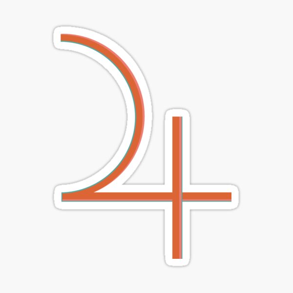 "Jupiter Symbol" Sticker for Sale by golleee | Redbubble