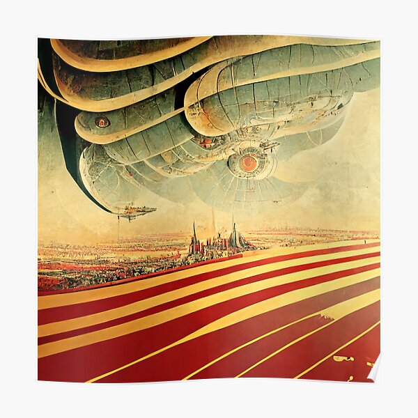 "Airship " Poster for Sale by circa | Redbubble