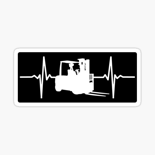 Pegatina «Conductor de montacargas Operador de montacargas» de Meddart ...