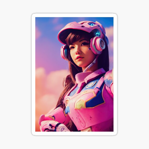 "The Pink Diva" Sticker for Sale by Jada-Art-Shop | Redbubble