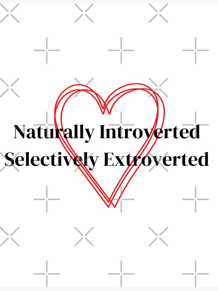 "Introverted Extrovert " Sticker for Sale by CPAdesigns | Redbubble