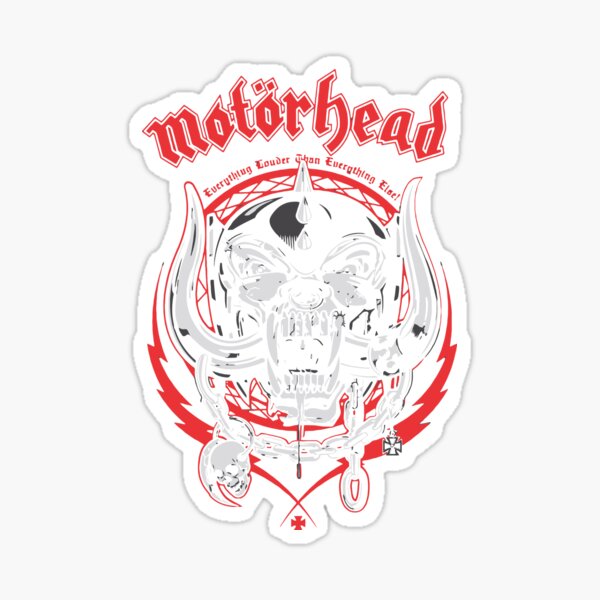 "Motorhead" Sticker for Sale by caseungu78 | Redbubble