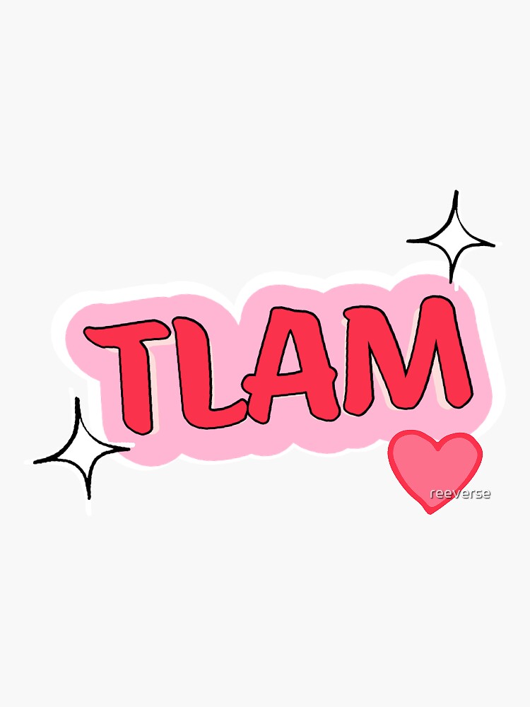 "Pink TLAM Y2K Icon" Sticker for Sale by reeverse | Redbubble