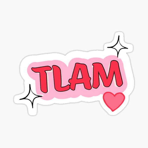 "Pink TLAM Y2K Icon" Sticker for Sale by reeverse | Redbubble