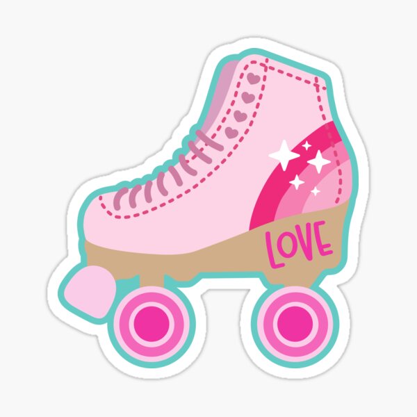 "Rainbow Roller" Sticker for Sale by CarasAtelier | Redbubble
