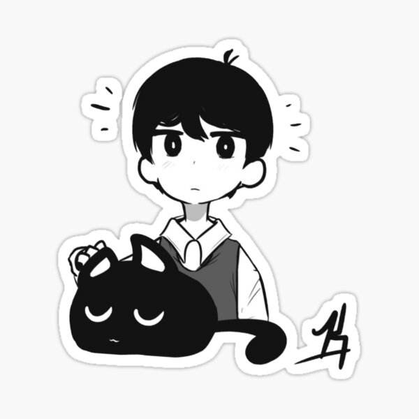 "omori" Sticker for Sale by Kawtardesign | Redbubble