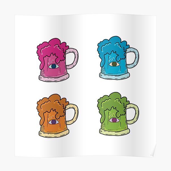 "RPG Magic Tankard Pack" Poster for Sale by Fuineryn | Redbubble