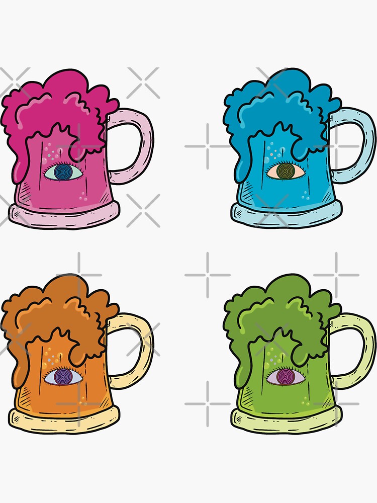 "RPG Magic Tankard Pack" Sticker for Sale by Fuineryn | Redbubble