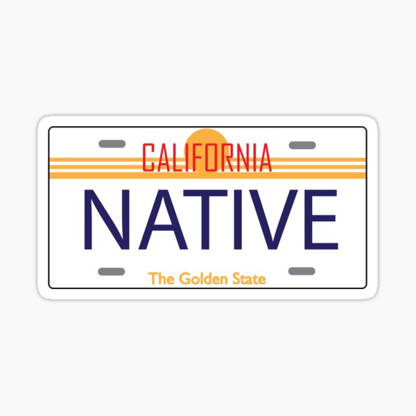 California License Plate Gifts & Merchandise | Redbubble