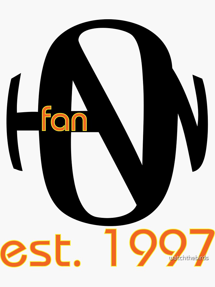 "Hanson Fan est. 1997" Sticker for Sale by watchthebirds | Redbubble