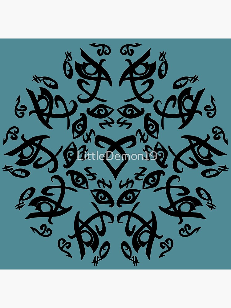 "Shadowhunters, runes, cassandra clare. " Photographic Print by ...