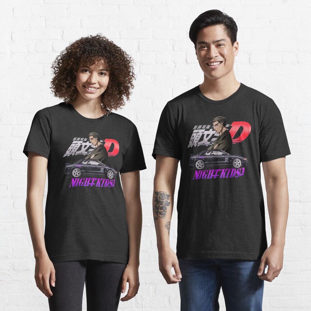 "Initial D - Nakazato R32 Myogi Night Kids JDM" T-shirt for Sale by ...