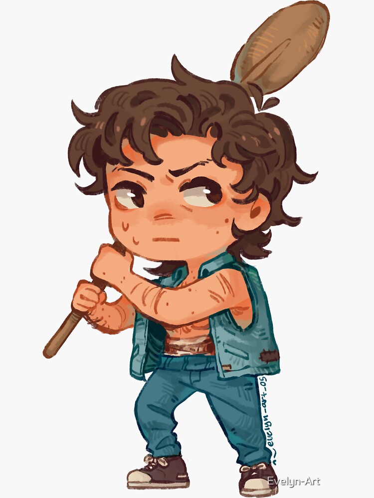 "steve sticker :)" Sticker for Sale by Evelyn-Art | Redbubble