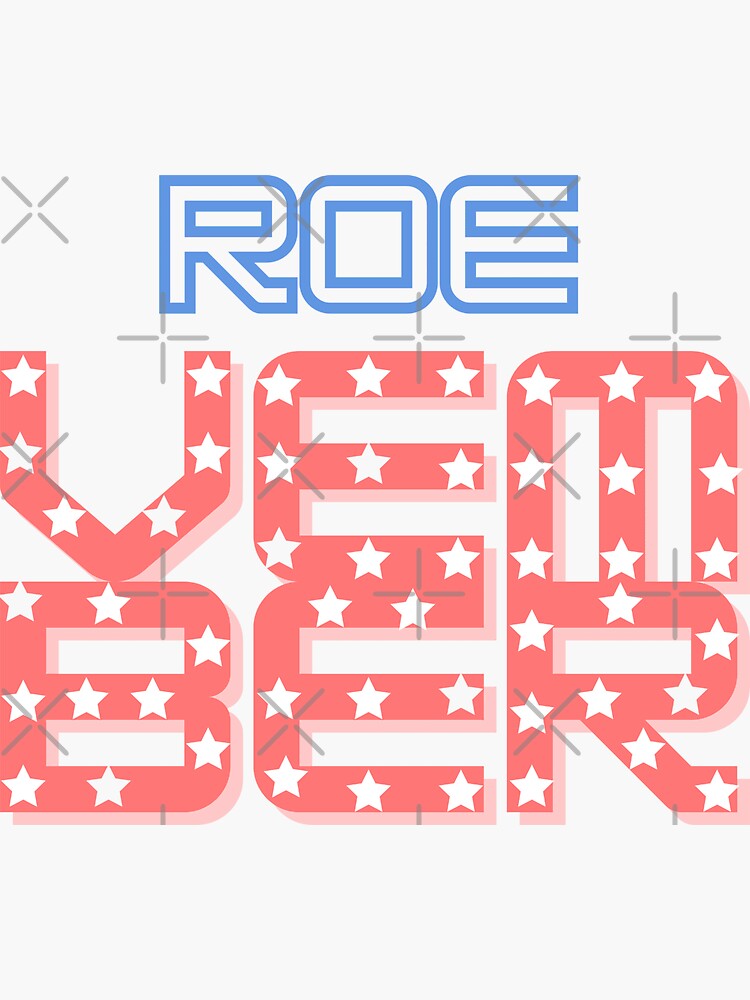 "Roevember" Sticker for Sale by hyuli- | Redbubble