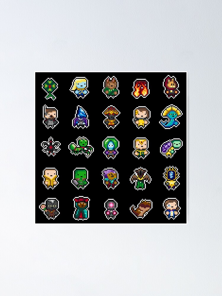 "Ti4 Faction Character Pixel Art" Poster for Sale by PixelShoppe ...