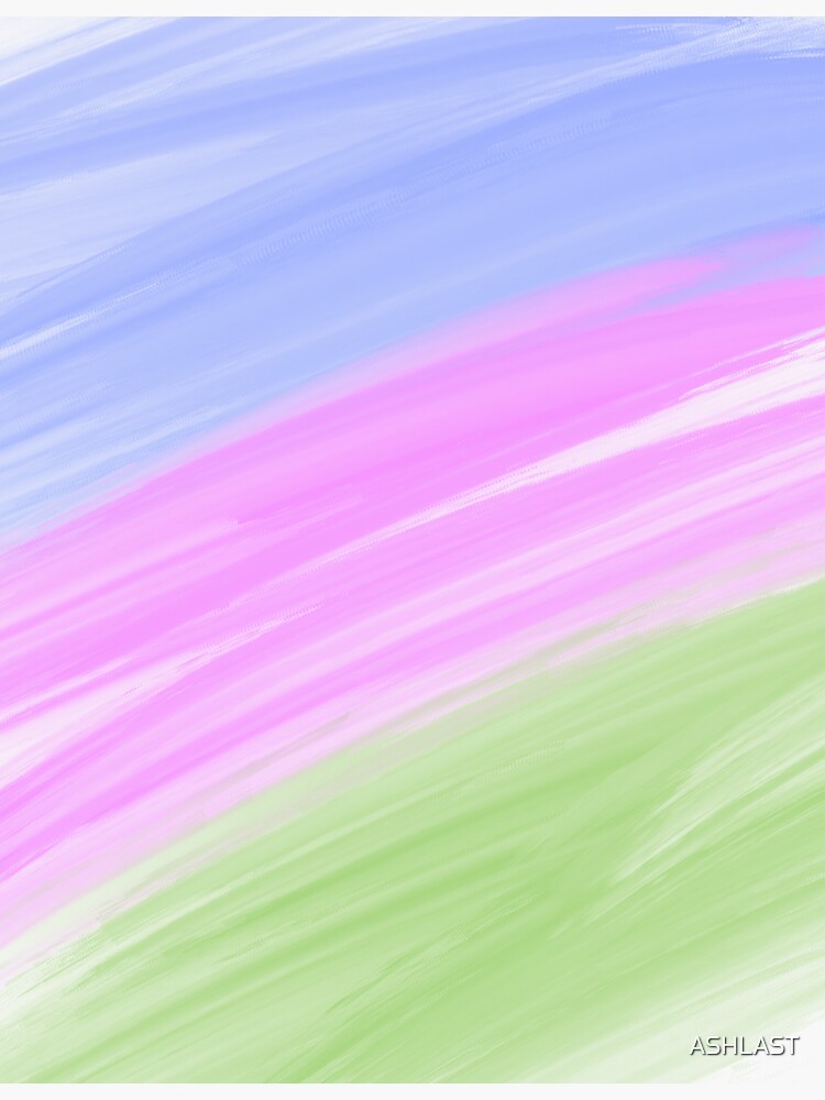 " Diagonal watercolor paint brush strokes " Sticker for Sale by ASHLAST ...